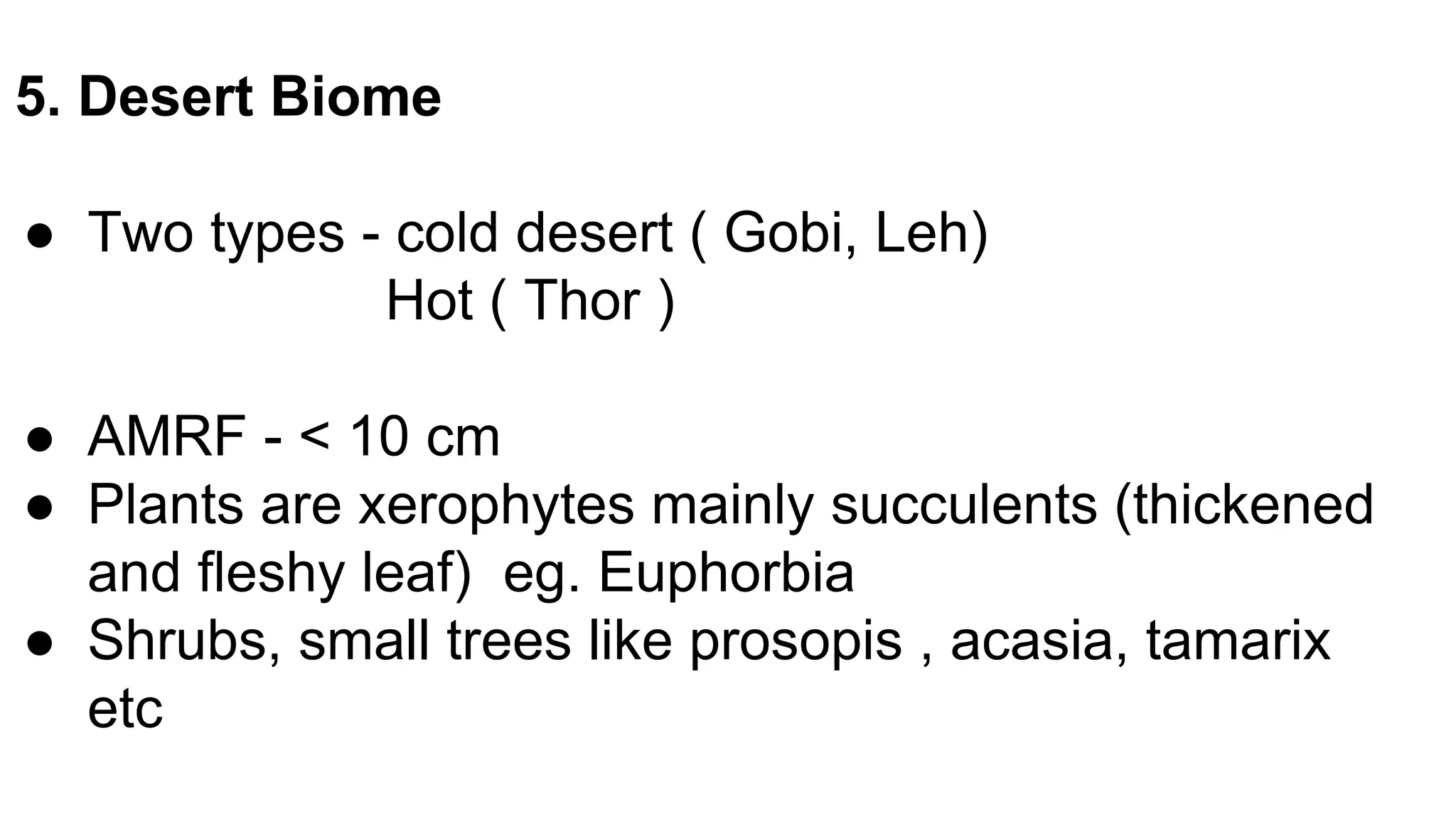 Climatic zones and different biomes in india | PPTX