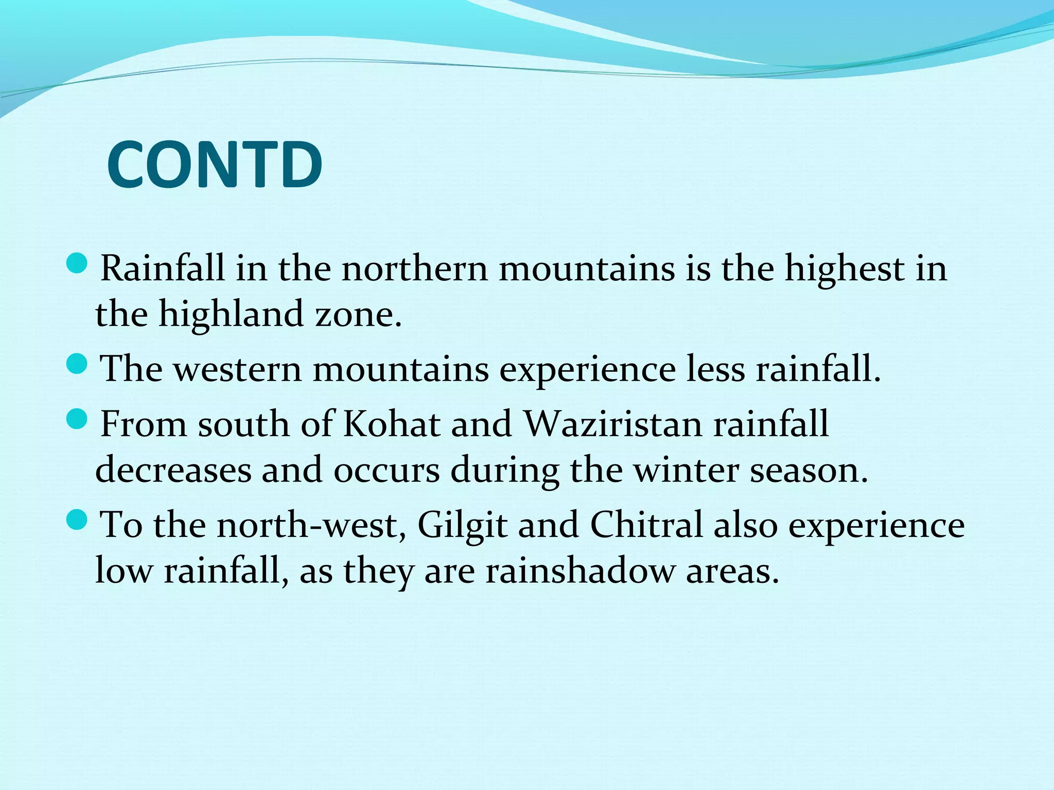 Climatic zones of pakistan | PPT