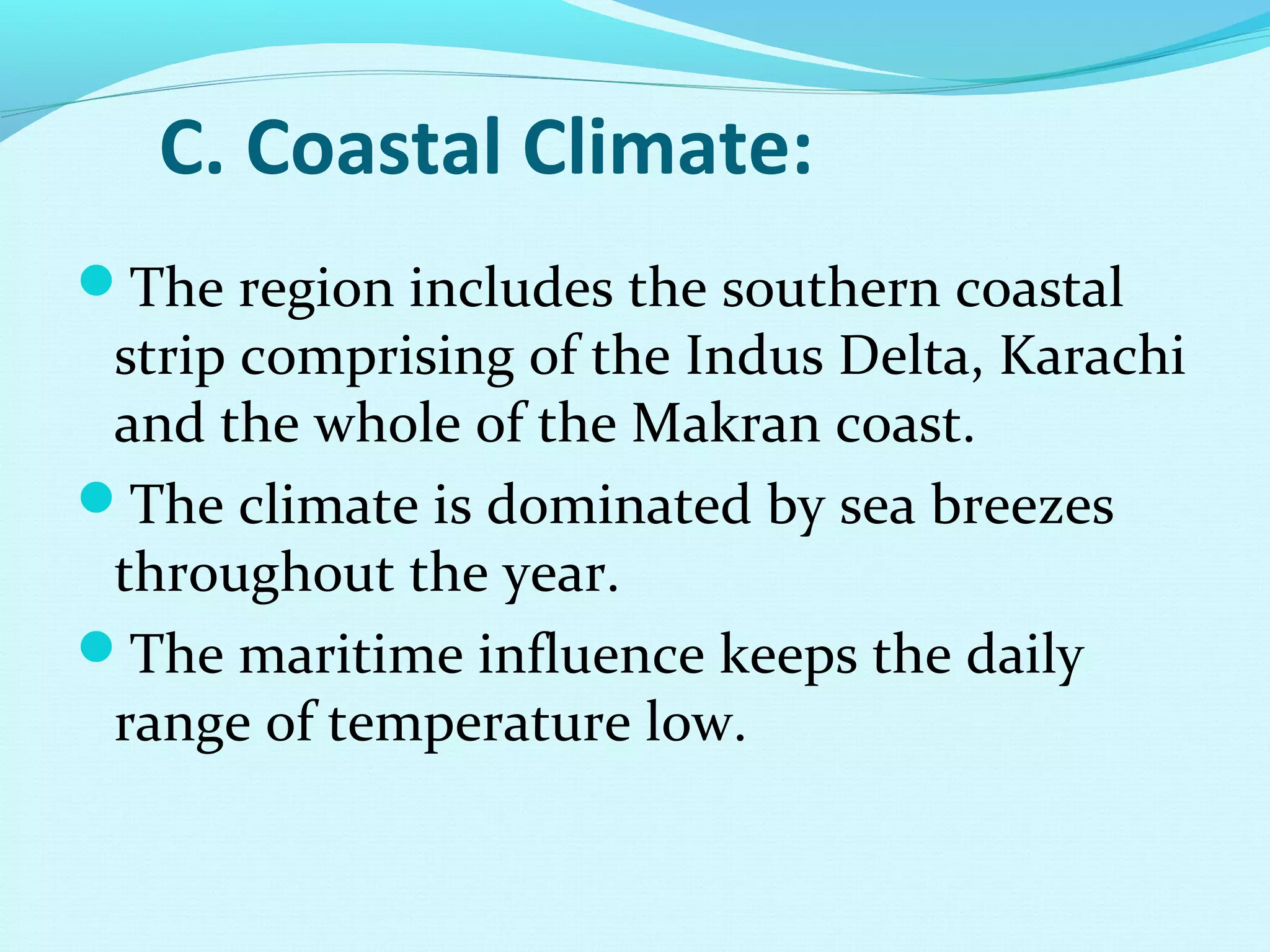 Climatic zones of pakistan | PPT