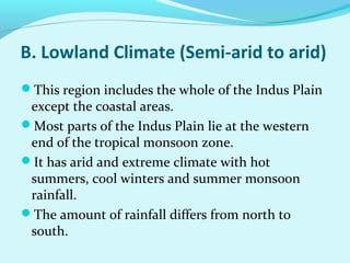 Climatic zones of pakistan | PPT