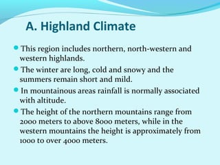 Climatic zones of pakistan | PPT