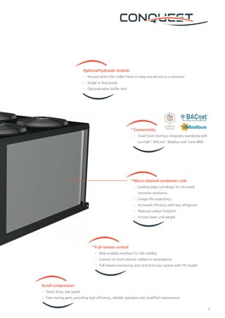 Climatizacion airescrollchiller_TRANE | PDF