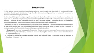 elementos del clima y sus instrumentos de medicion | PPT