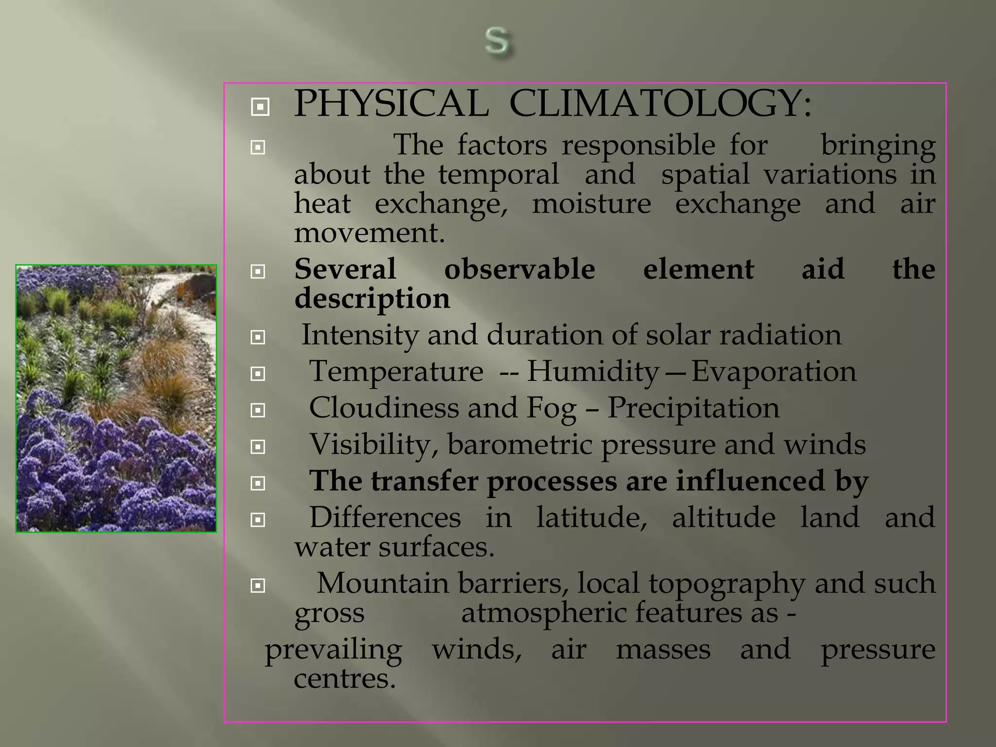 Climatology | PPTX