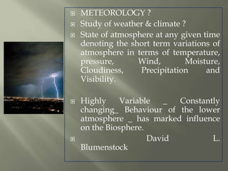 Climatology | PPTX