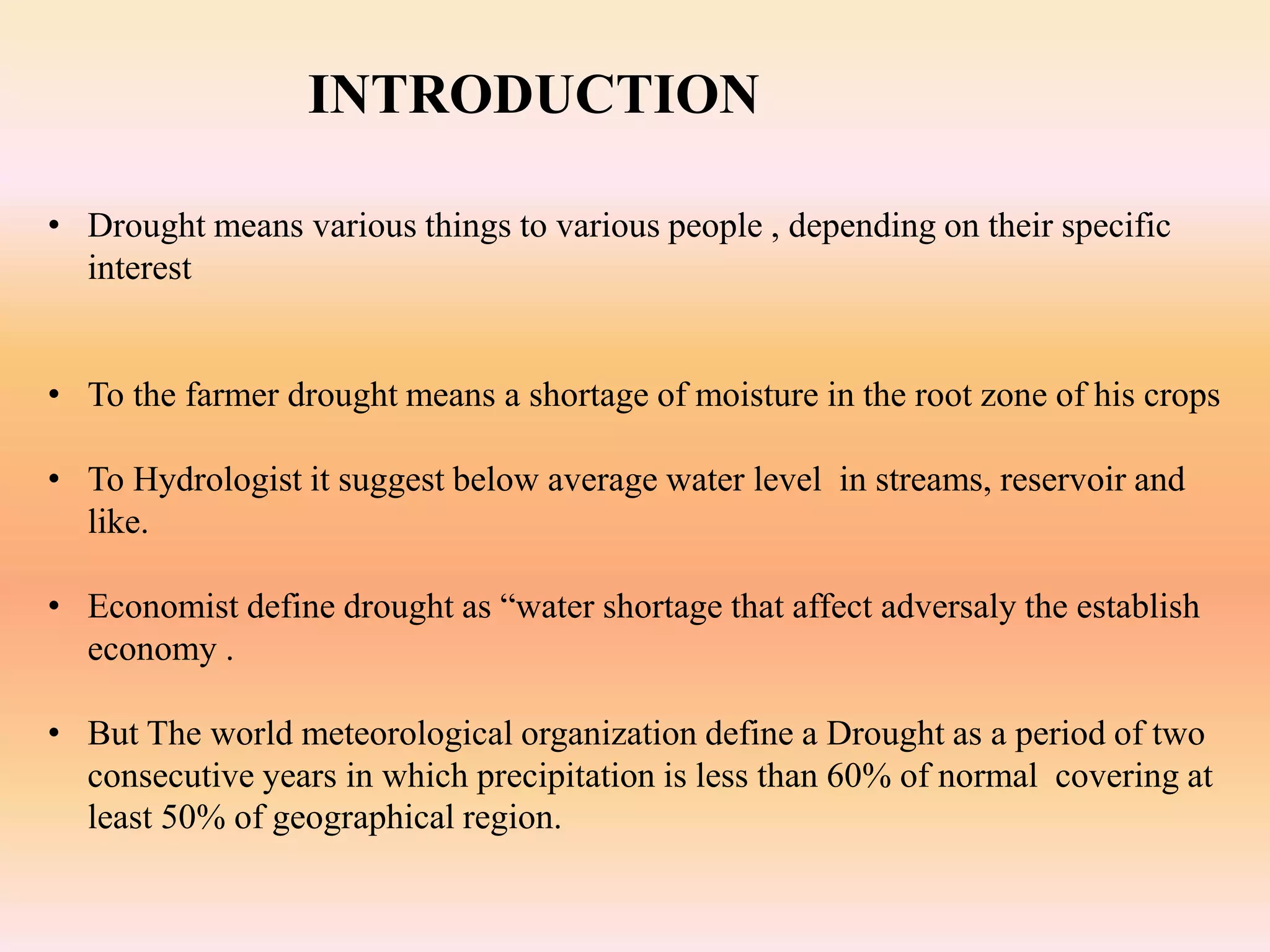 palmer drought severity index | PPTX