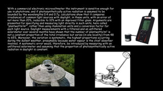 Solar radiation- Heliometer and Solarimeter | PPT