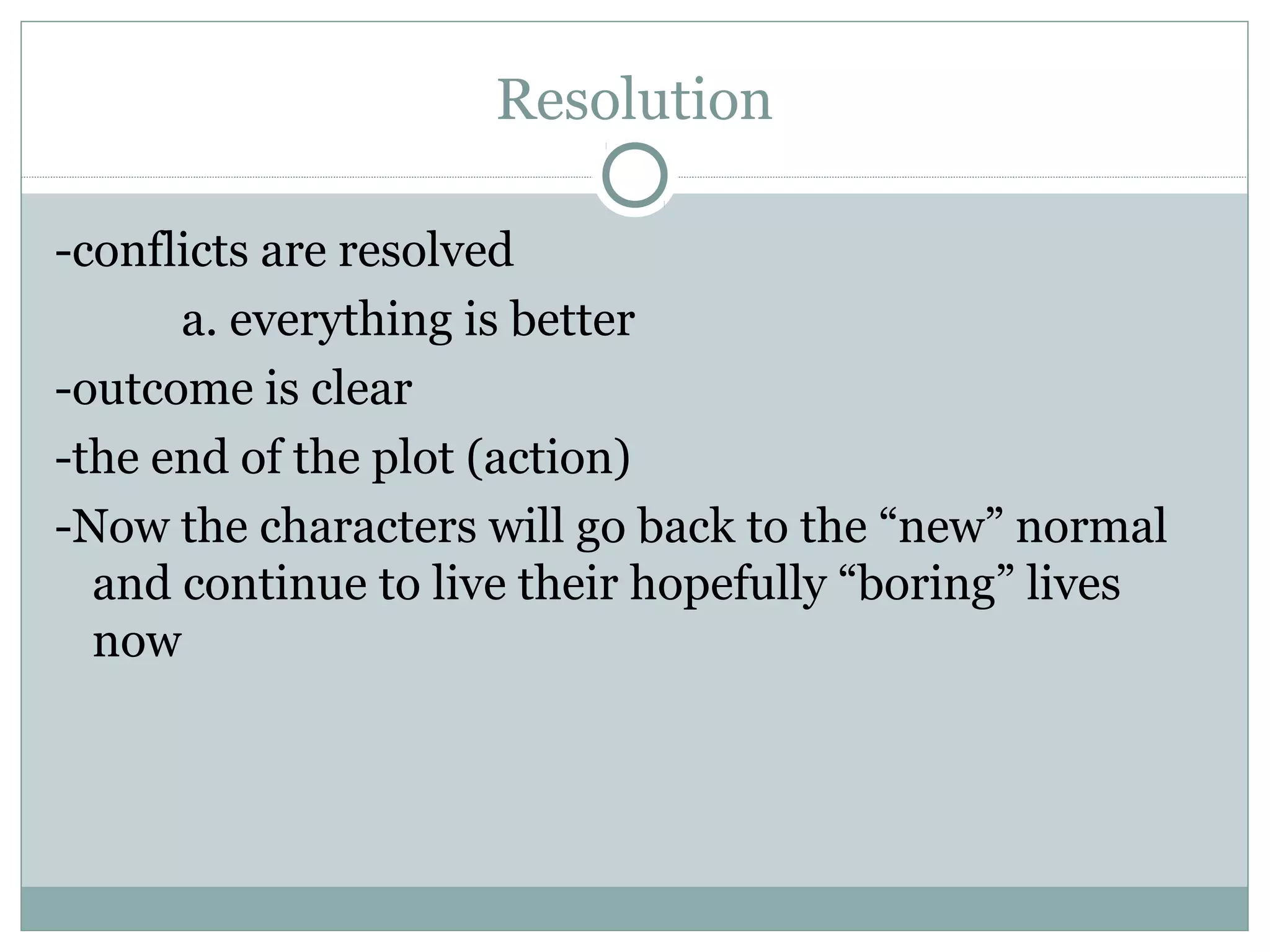 Climax,Falling Action, Resolution | PPT