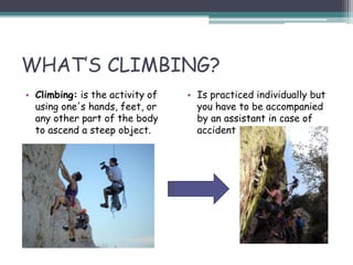 Climbing | PPTX