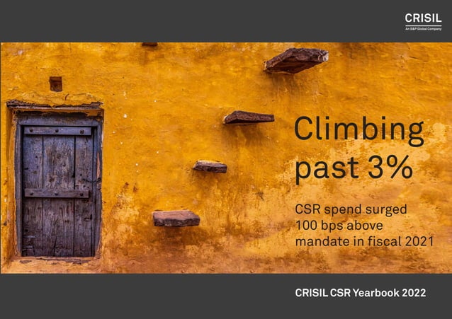 Crisil CSR Report 2023: 10 Years of CSR in India | PDF