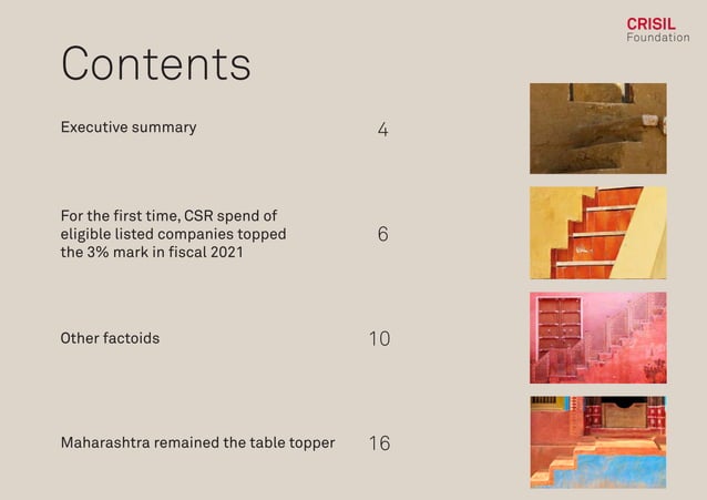 Crisil CSR Report 2023: 10 Years of CSR in India | PDF