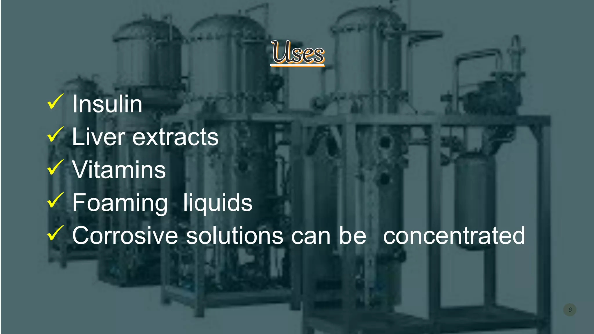 Climbing film evaporator || Pharmaceutical Engineering || Anurag Gupta | PPTX