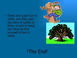 Climbing trees slide show!!! by simonne ouimette | PPT