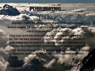 Climbing writing’s everest | PPTX