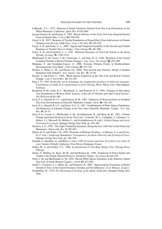 Climate Change Treeline | PDF