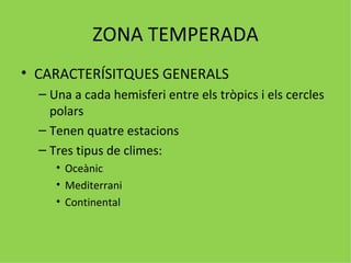 Climes de la terra | PPT