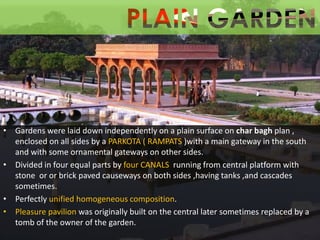 Mughal Gardens | PPTX