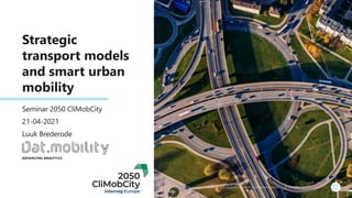 Strategic transport models and smart urban mobility | PPTX | Driverless ...