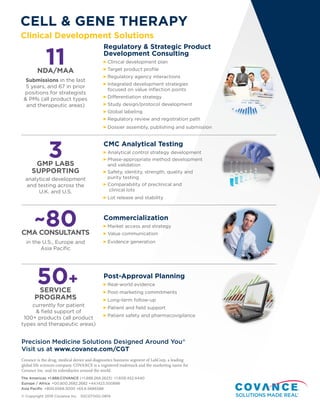 Cell & Gene Therapy Clinical Development Solutions | PDF