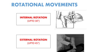 Clinical examination of hip | PPTX