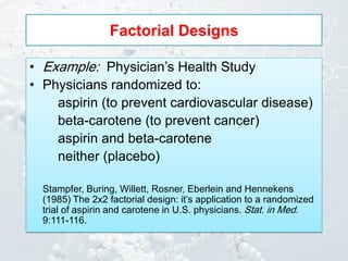 Clinical research (study designs) | PDF