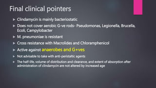 Clindamycin | PPTX
