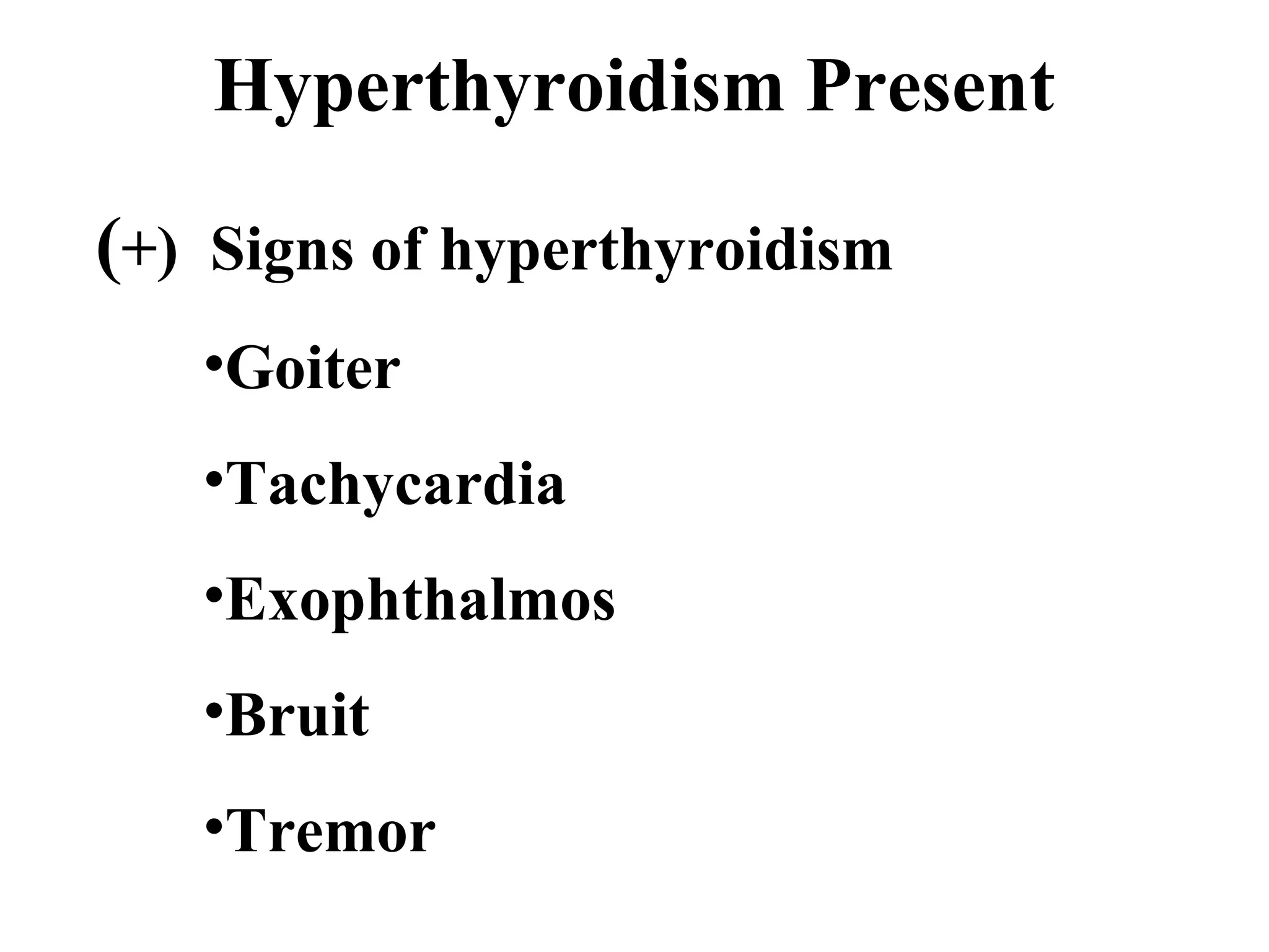 Clinical Diagnosis of Thyroid Disorders | PPT
