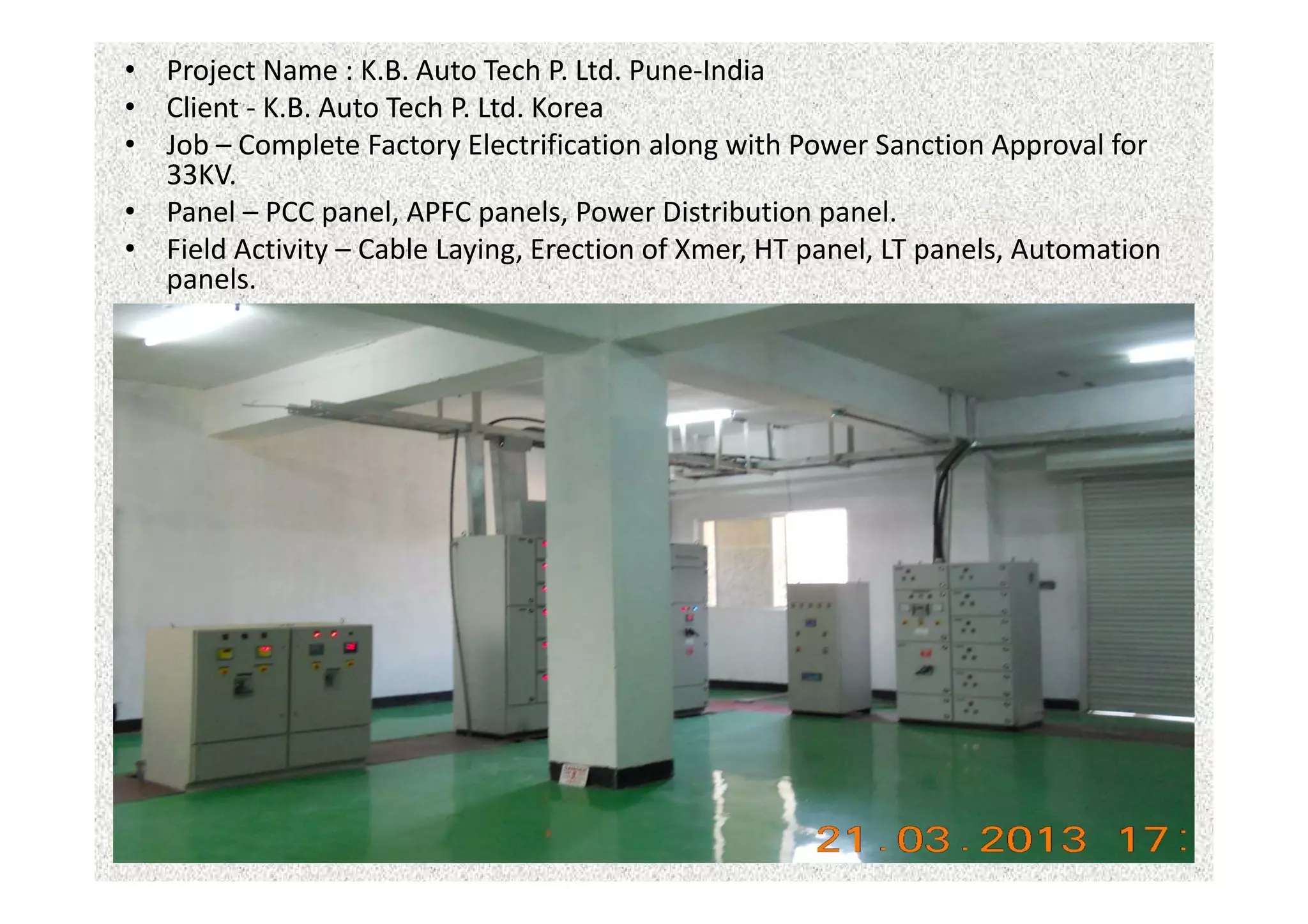 Infinity Engineering Co., Pune, Electrical Products | PDF