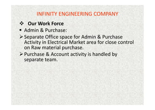 Infinity Engineering Co., Pune, Electrical Products | PDF