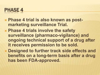 Clinial trials | PPTX