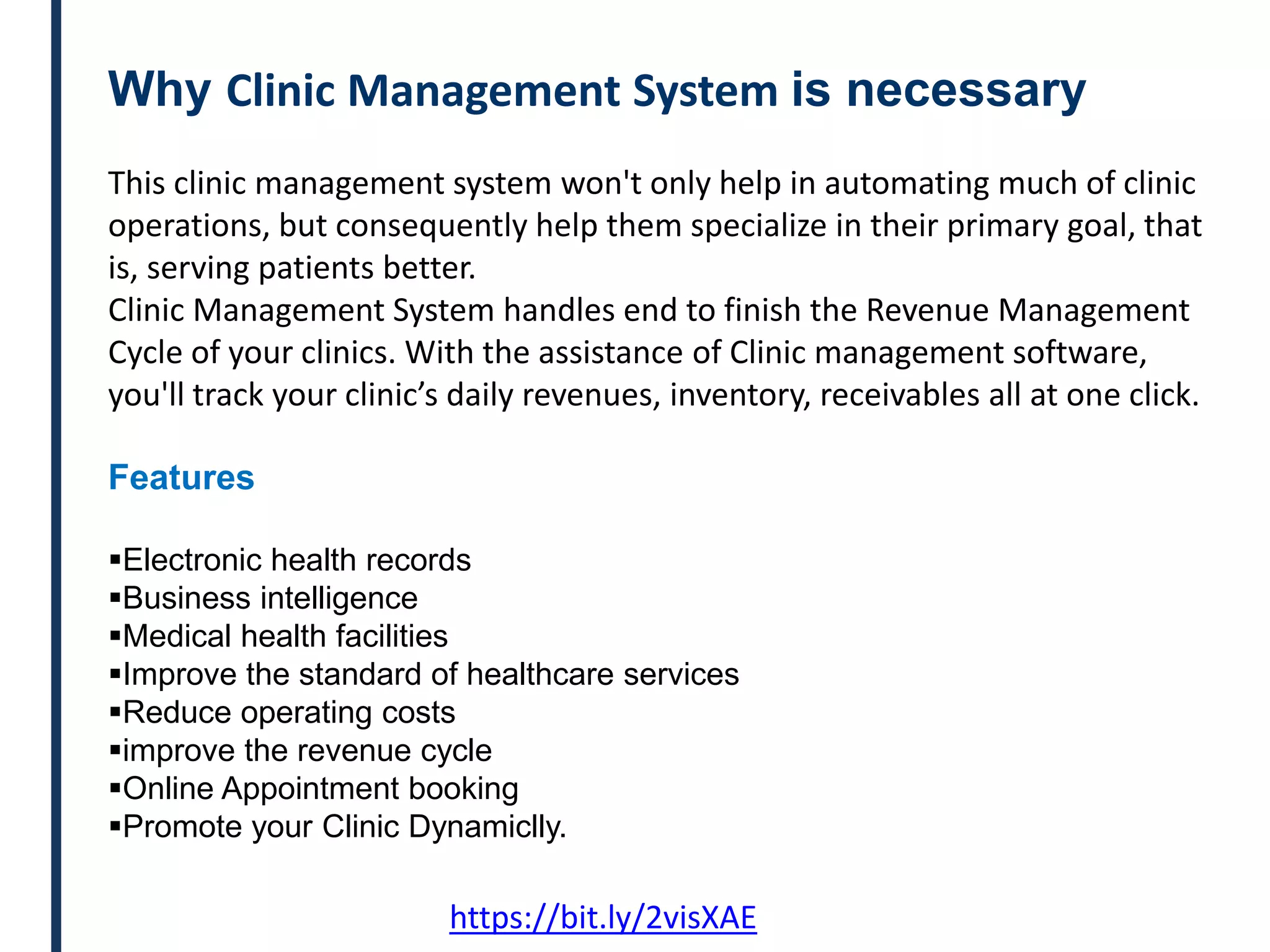 clinic-management-system-clinic-software | PPTX