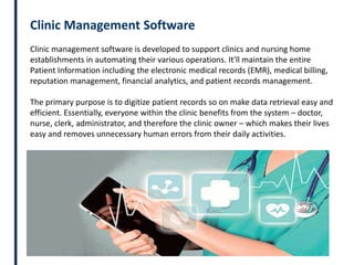 clinic-management-system-clinic-software | PPTX