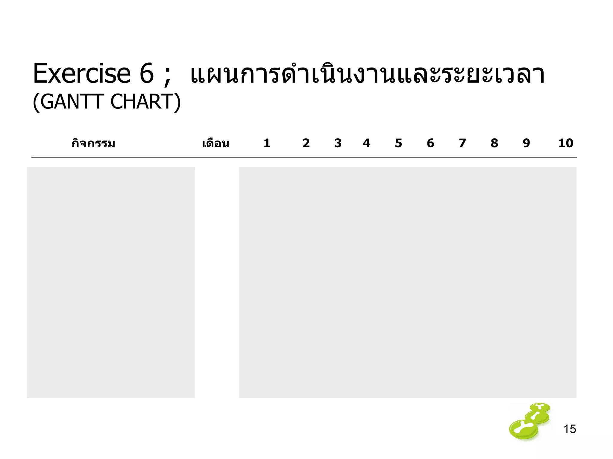 Project planning - Workshop | PPT
