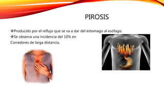 CLINICA GASTROINTESTINAL EN RELACION CON EL EJERCICIO FISICO | PPTX