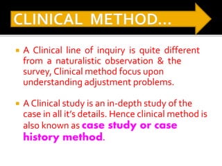 Clinical method | PPT