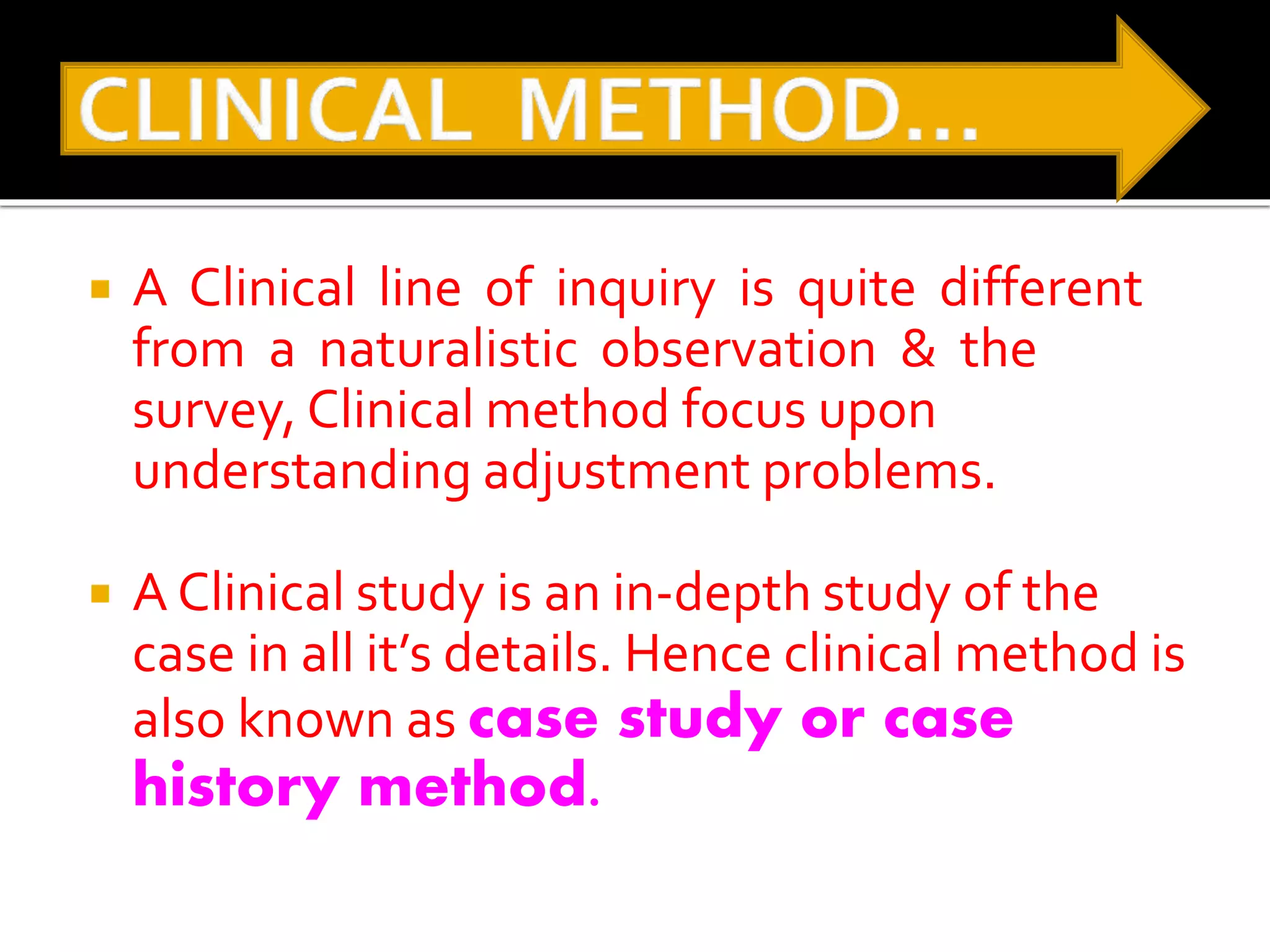 Clinical method | PPTX