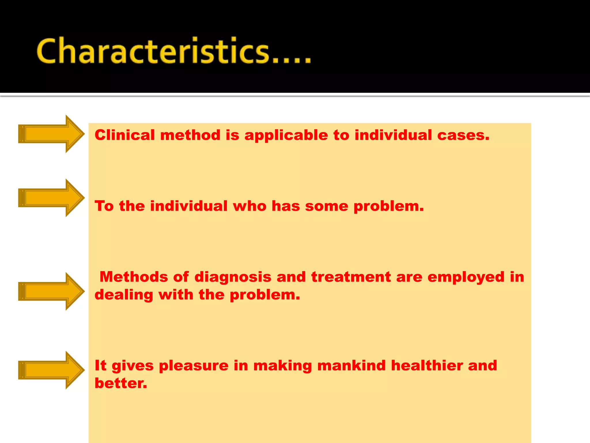 Clinical method | PPTX