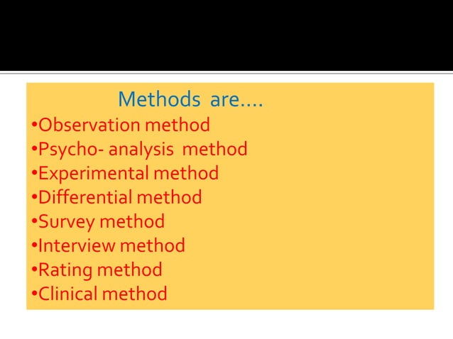 Clinical method | PPT
