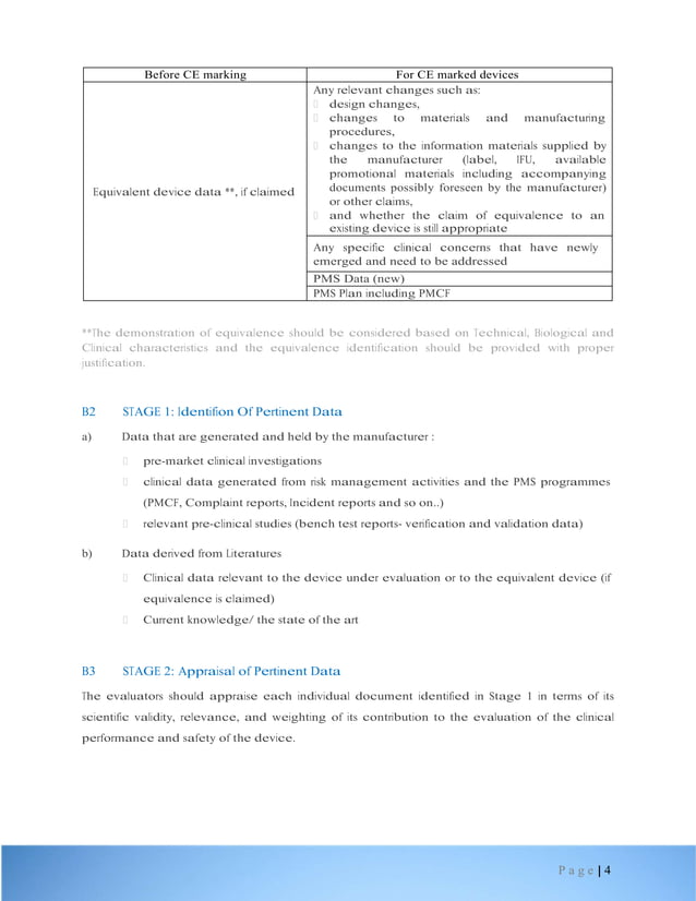 Clinical Evaluation Report for Medical Devices | PDF