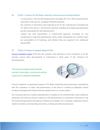 Clinical Evaluation Report for Medical Devices | PDF