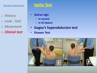 Clinical examination in shoulder disease | PDF