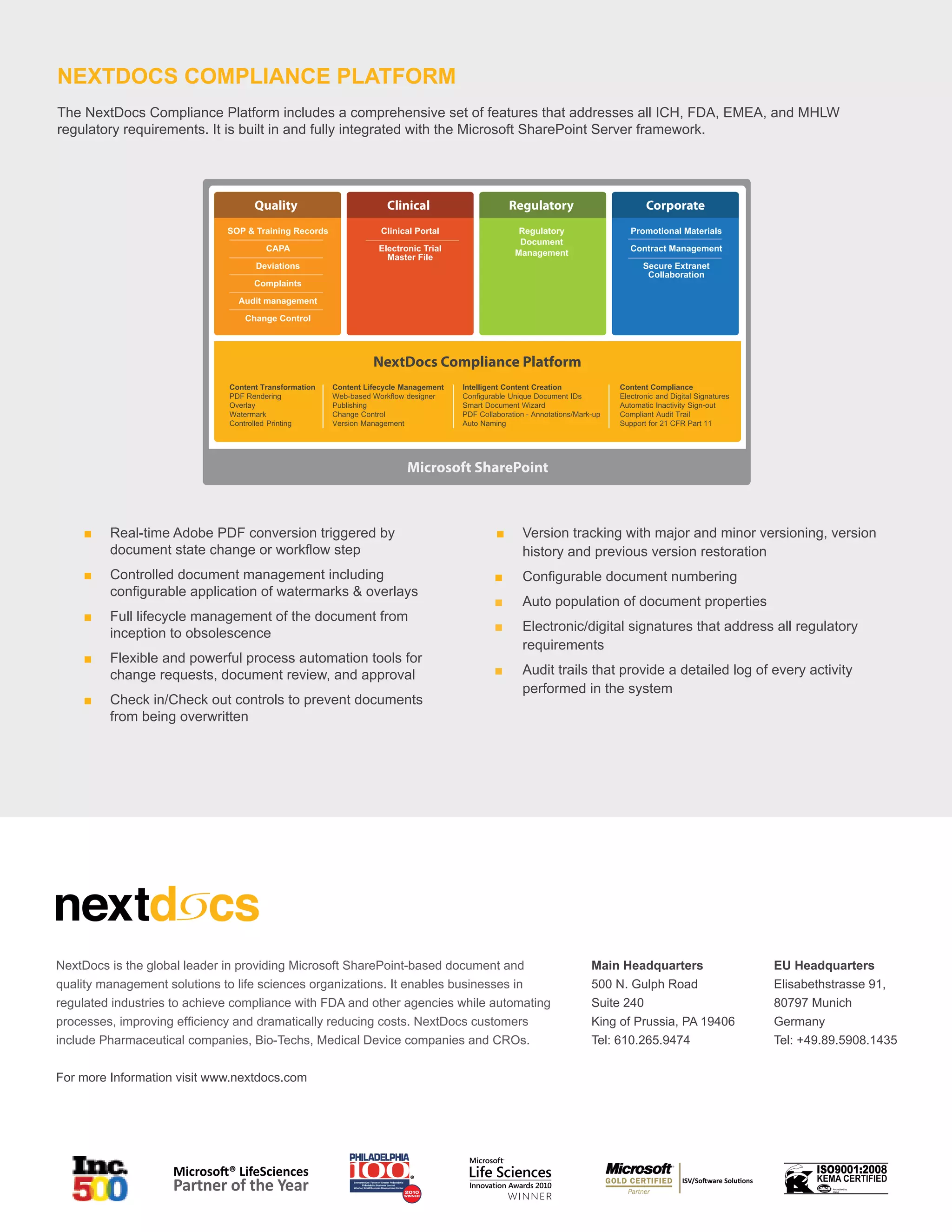 Clinical Document Management Factsheet | PDF