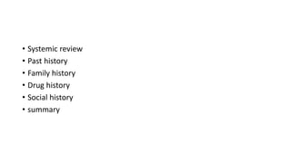 Clinical - GIT History.pptx