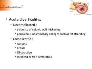 Clinical Outcomes Of Complicated Diverticulitis Managed Nonoperatively ...