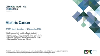Clinical-Practice-Guidelines-Slideset-Gastric-Cancer.pptx