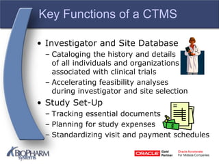 Clinical Trial Management Systems 101 | PDF
