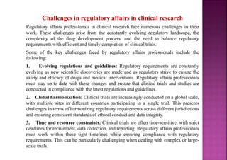 Unit 5: Clinical trials & Regulatory guidelines | PPT