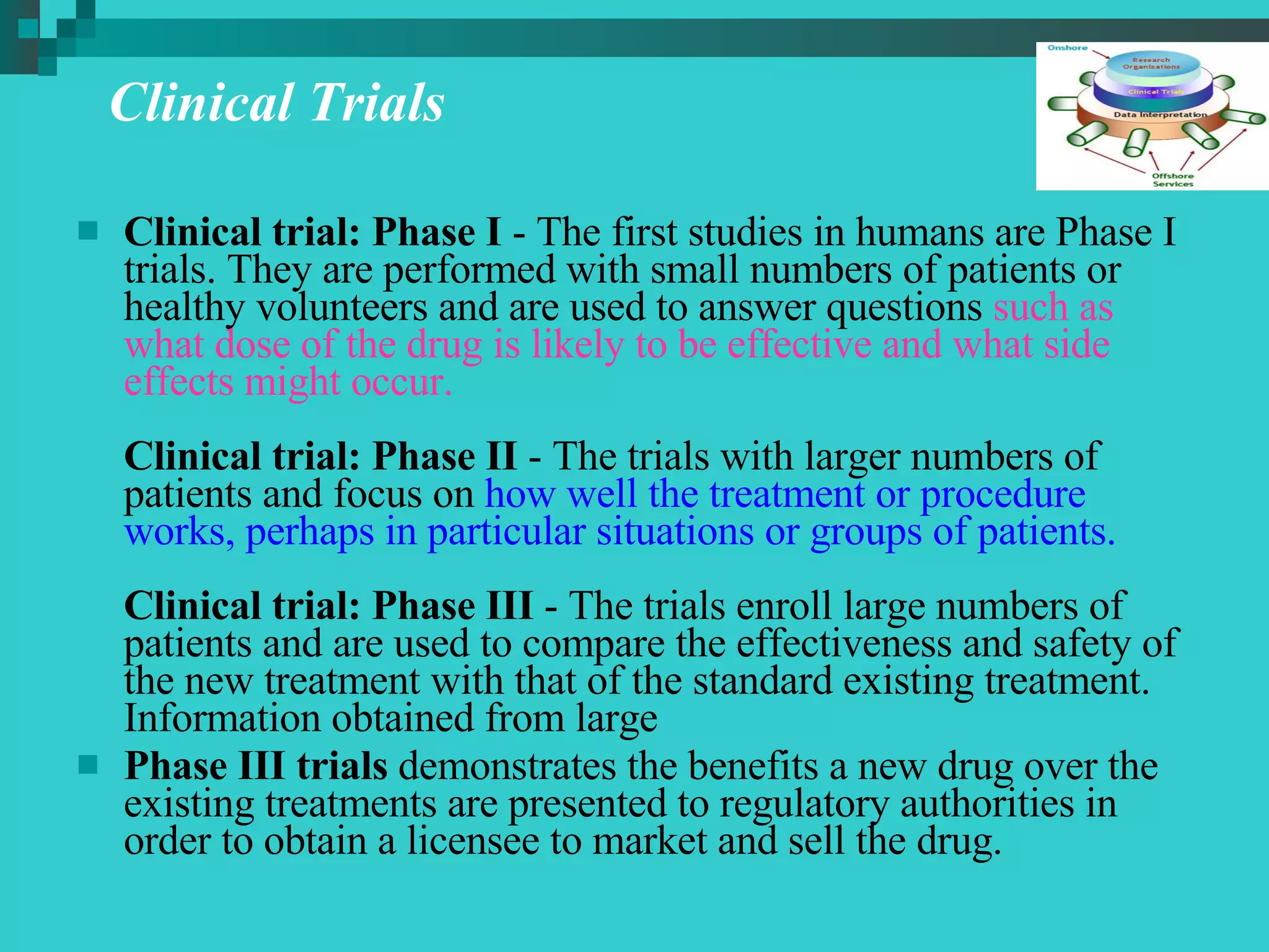 Clinical Trials Introduction | PPT