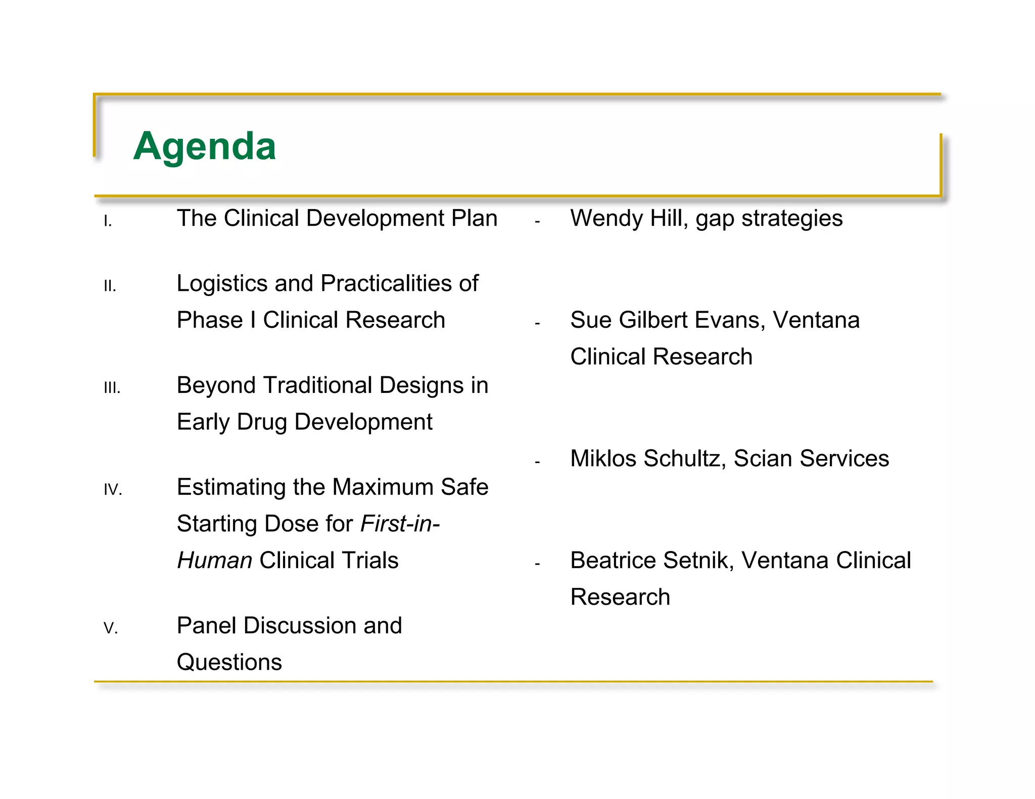 Clinical Trials Strategy: The Clinical Development Plan | PDF