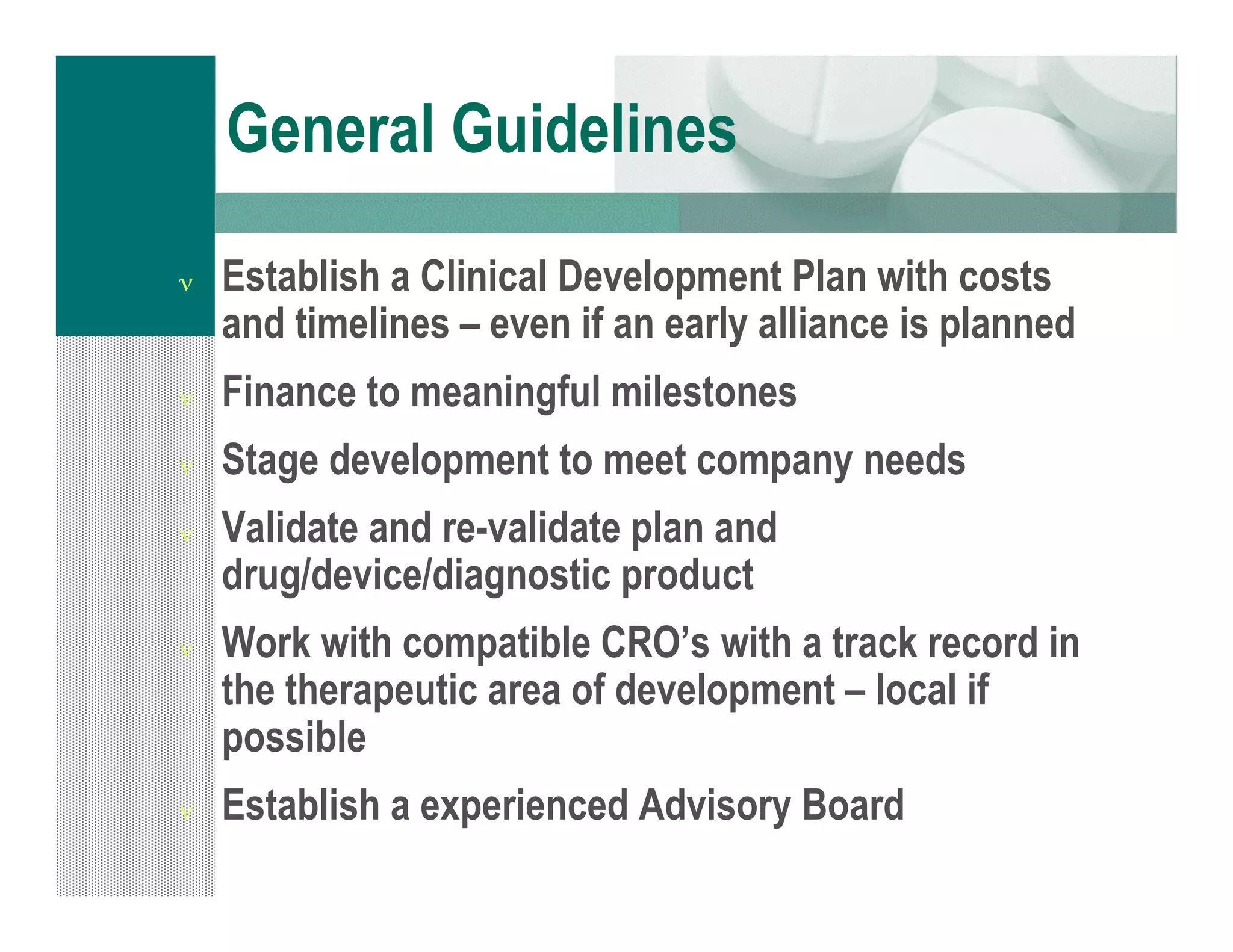 Clinical Trials Strategy: The Clinical Development Plan | PDF